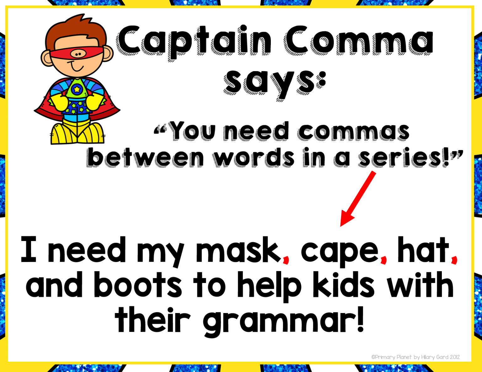 FUN Comma Use | Comma Activities | Comma Use Posters and Worksheets ...