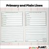 Writing Paper with Graphic Organizers - Templates - Primary Planet