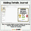 Adding Details to Writing Mini-Lessons and Mini-Tasks Journal: Print ...