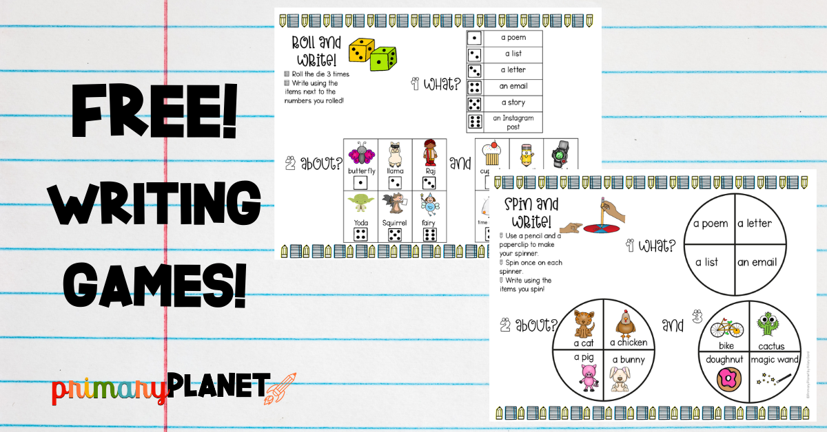 5 Fun Writing Activities for Early Finishers - Primary Planet