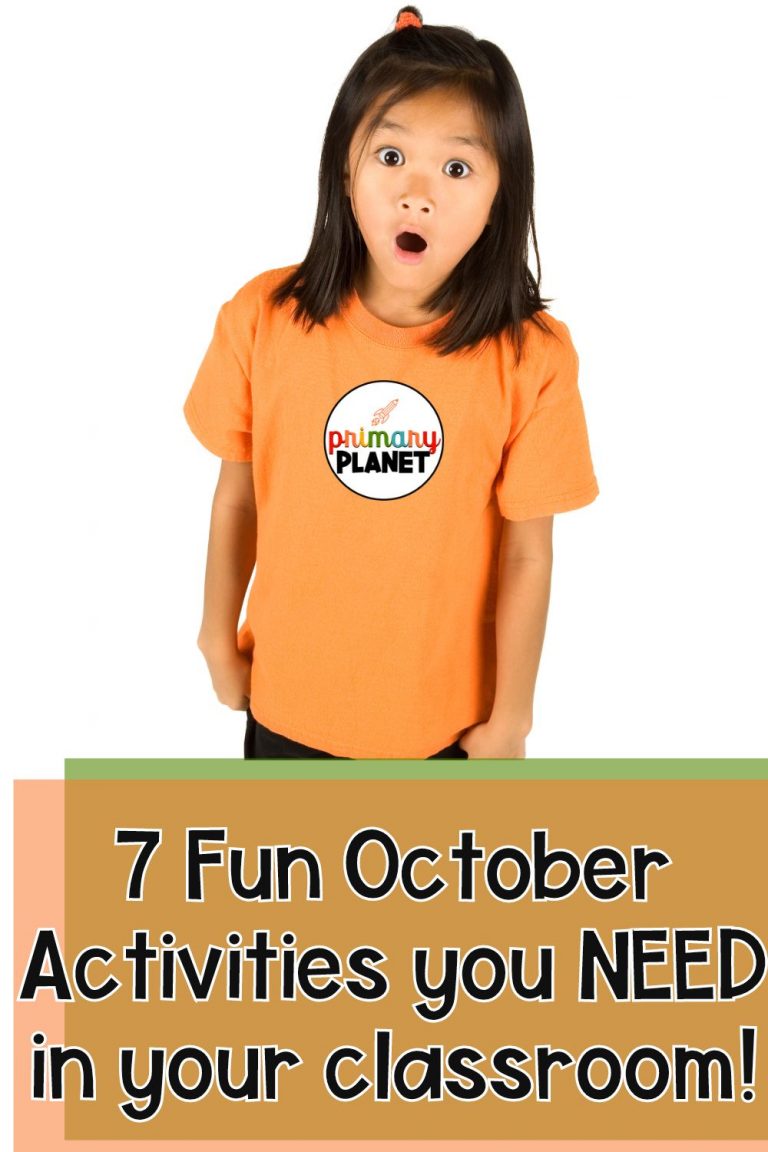 7 Fun October Activities You NEED in Your Primary Classroom - Primary ...