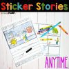 Anytime Sticker Stories - Lined Paper Templates - Sticker Story Writing ...