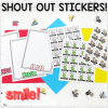 Classroom Rewards - Behavior Shout-Out Stickers for Classroom ...
