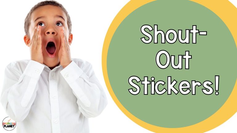 Increase Student Engagement with 5 Fun Sticker Ideas for Your Classroom ...