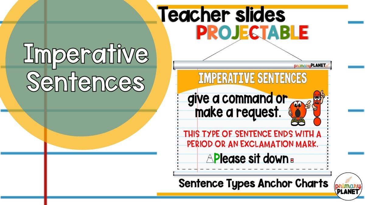 Helpful Mini-Lessons for Teaching Sentence Types you Need - Primary Planet