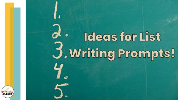 Playful Mini-Lessons: Make a List Writing Prompts for Students ...