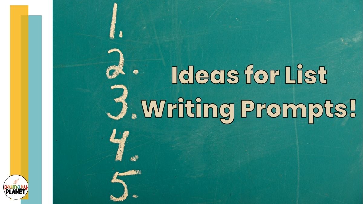 Playful Mini-Lessons: Make a List Writing Prompts for Students ...