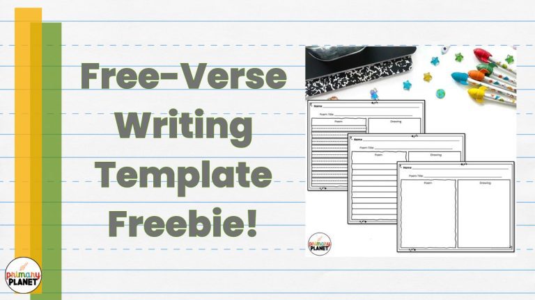 How to Write a Poem: Fun Free-Verse Poetry Lesson Plan for Kids ...