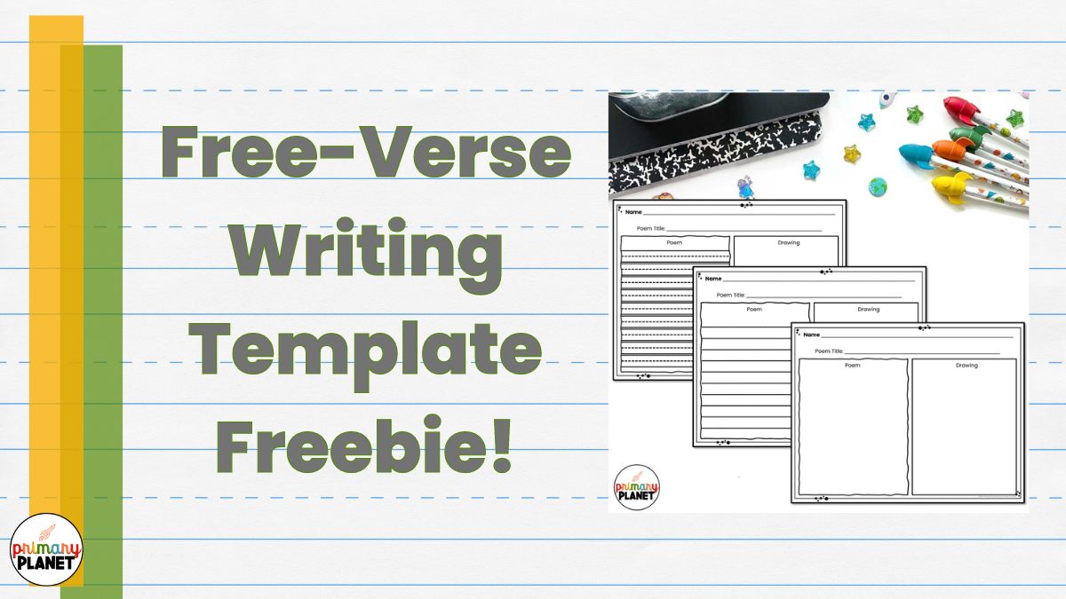 How to Write a Poem: Fun Free-Verse Poetry Lesson Plan for Kids ...