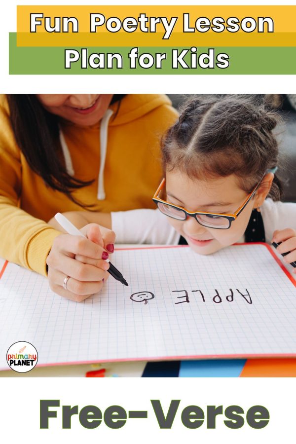 How to Write a Poem: Fun Free-Verse Poetry Lesson Plan for Kids ...