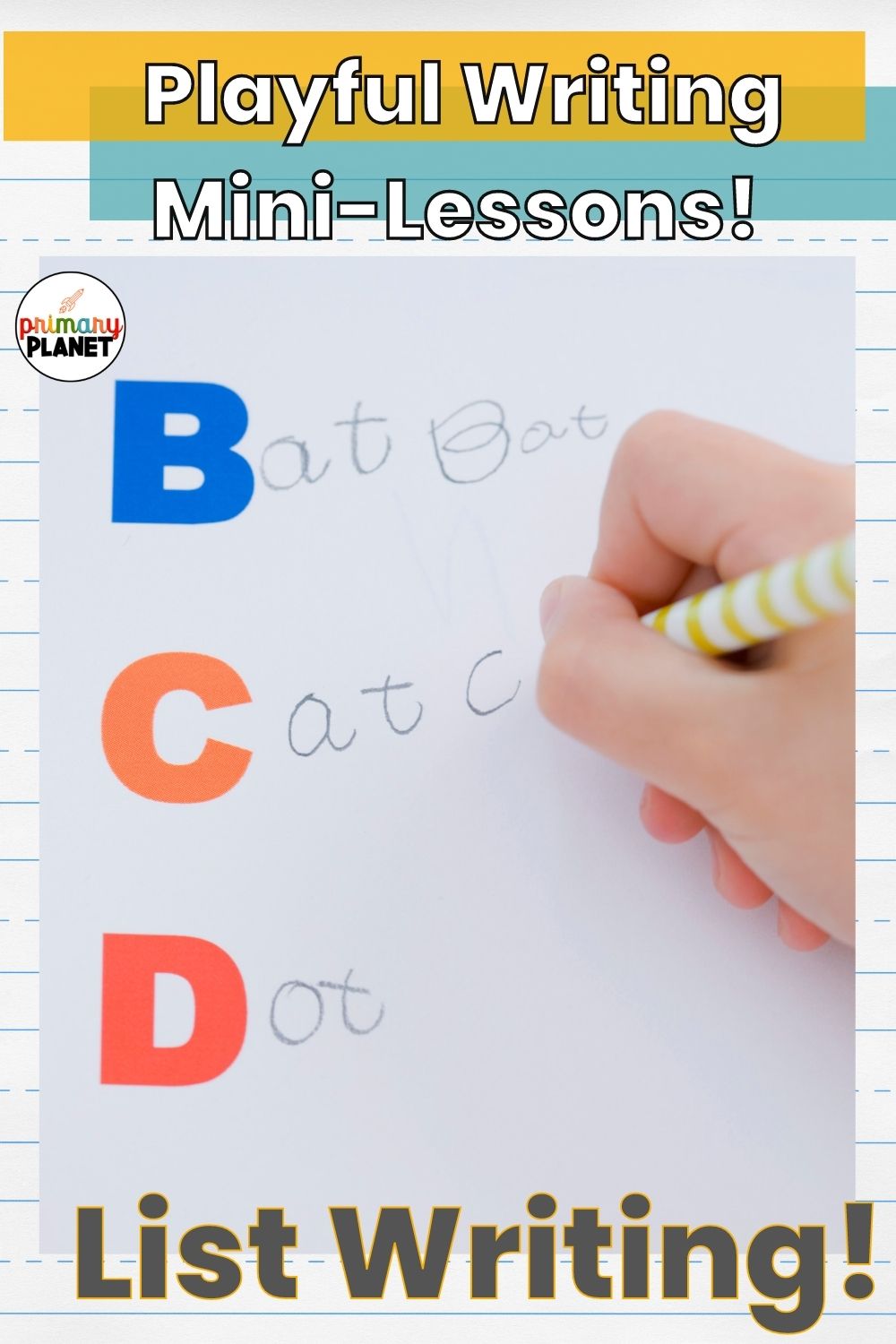 Playful Mini-Lessons: Make a List Writing Prompts for Students ...