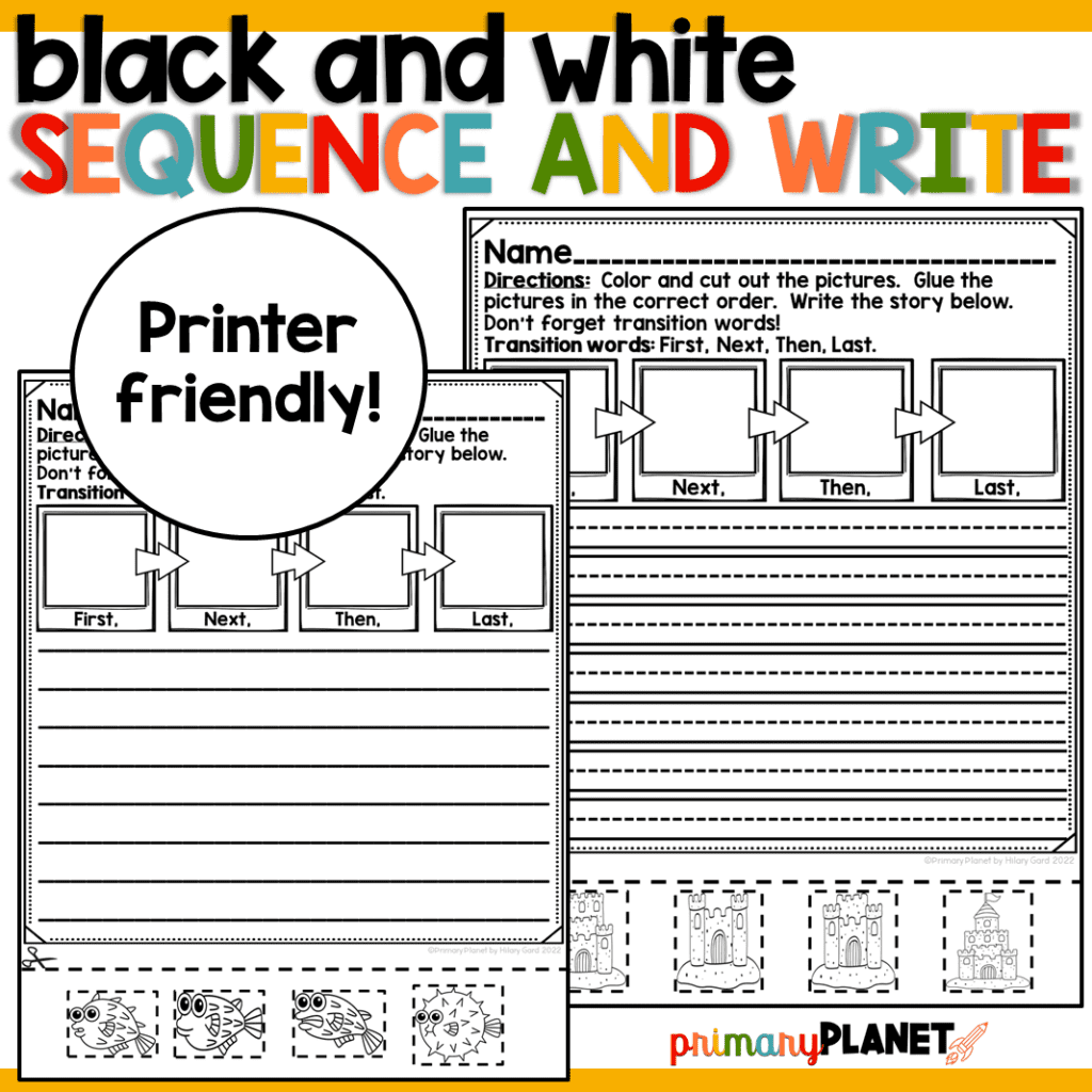 Fun Summer Sequencing Worksheets - Summer Procedural Writing - Primary ...