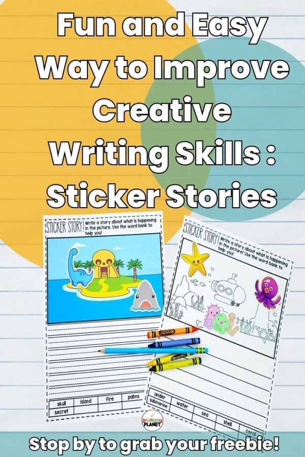 The Fun and Easy Way to Improve Creative Writing Skills: Sticker ...