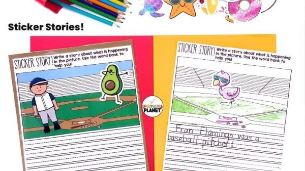 The Fun and Easy Way to Improve Creative Writing Skills: Sticker ...