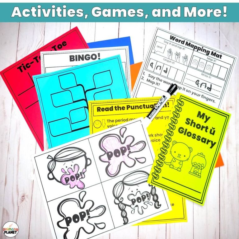 Short u CVC Word Families Phonics Comics! - Phonics Decodable Readers ...