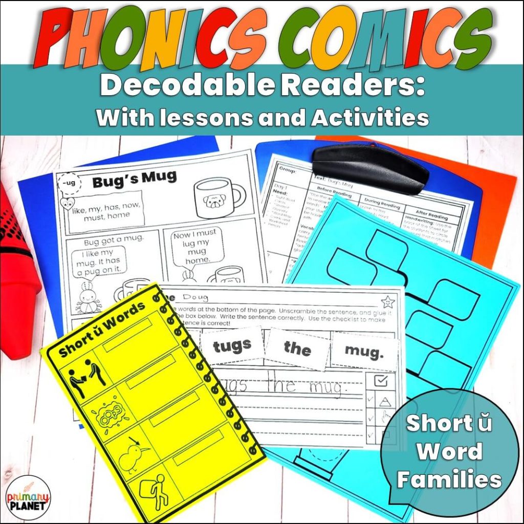 Read and Write Phonics Comics: Teaching with Decodable Passages Just ...