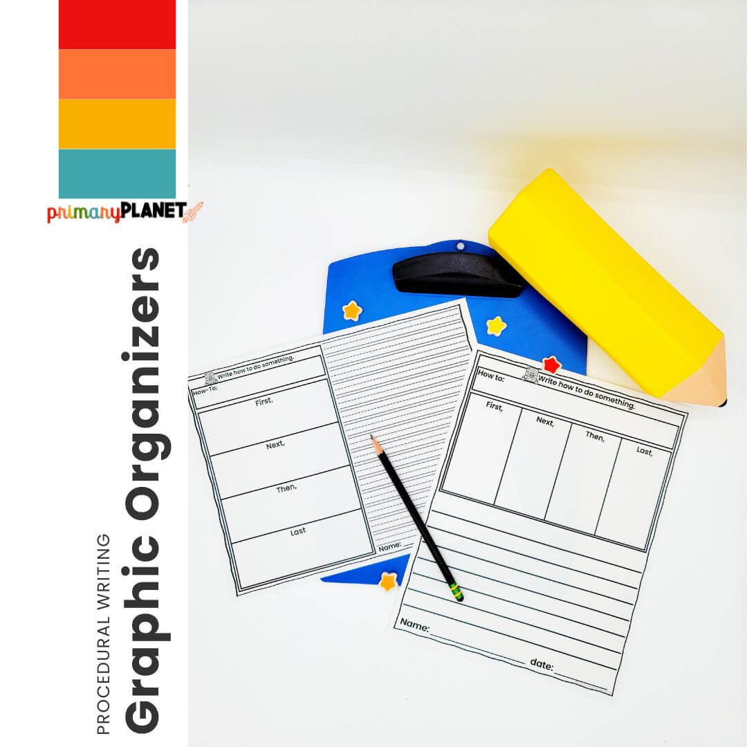 Procedural Writing for Kids: Mini-Lesson with a Cool Writing Graphic ...