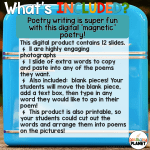 Digital Magnet Poems - Free Verse Poem - Poetry Writing - Moveable ...