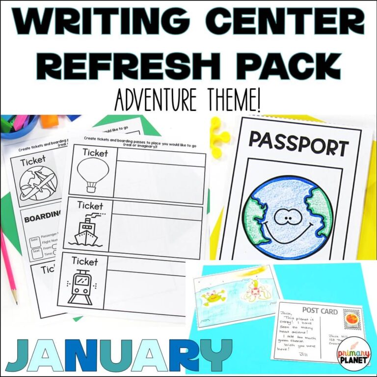 I Set Up an Awesome Classroom Writing Station! Now What? - Primary Planet