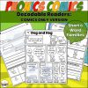 Phonics Decodable Texts - Short o CVC Word Families - Phonics Comics ...