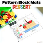 Dessert Pattern Block Pictures - Fun Food Pattern Block Mats - Math ...