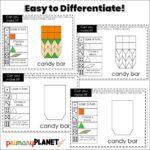 Dessert Pattern Block Pictures - Fun Food Pattern Block Mats - Math ...