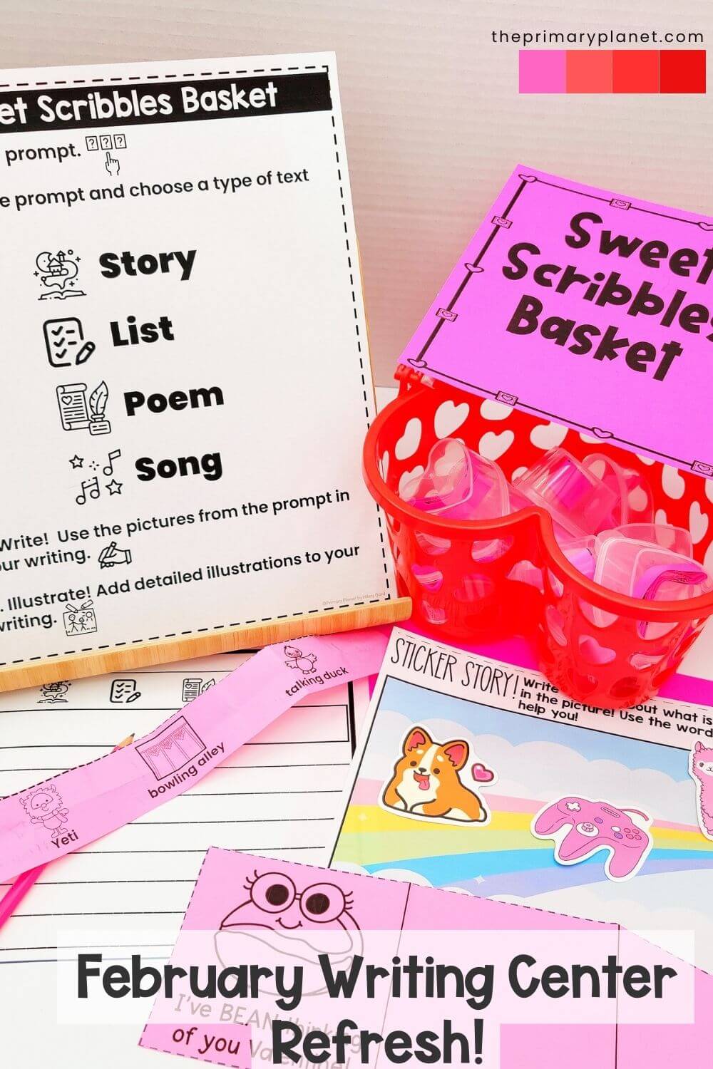 Valentine's Vibes: Creative Writing Activities to Refresh Your ...