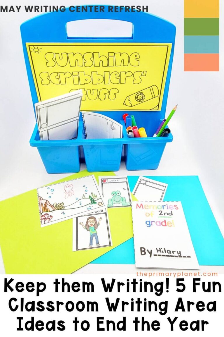 Keep them Writing! 5 Fun Classroom Writing Area Ideas to End the Year ...