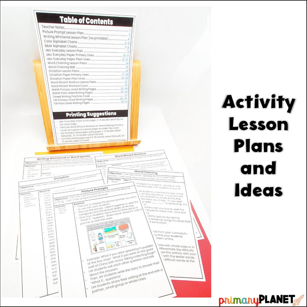 Writing Fluency Activities Lesson Plans, and Worksheets with ...