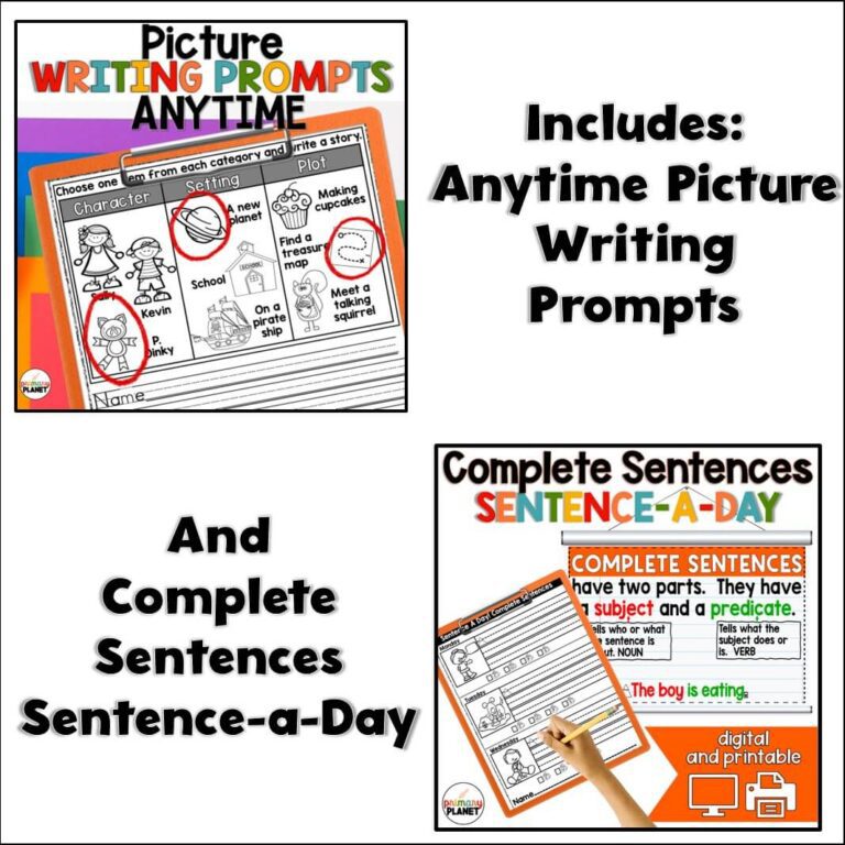 Easy Writing Fluency Worksheets BUNDLE! Lesson Plans and Activities ...
