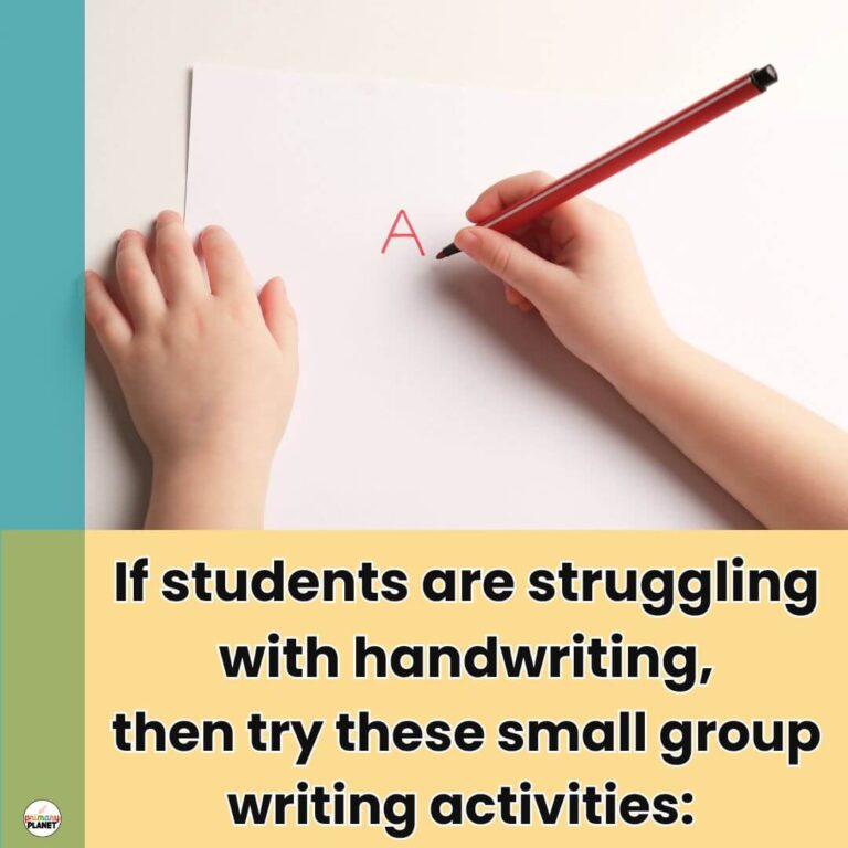 5 Fun Small Group Writing Activities to Boost Elementary Students ...