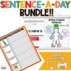 Sentence a Day - Sentence Writing Lessons + Worksheets - Sentence ...