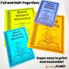 Personal Student Glossary Template - Vocabulary Builder - Word Study ...