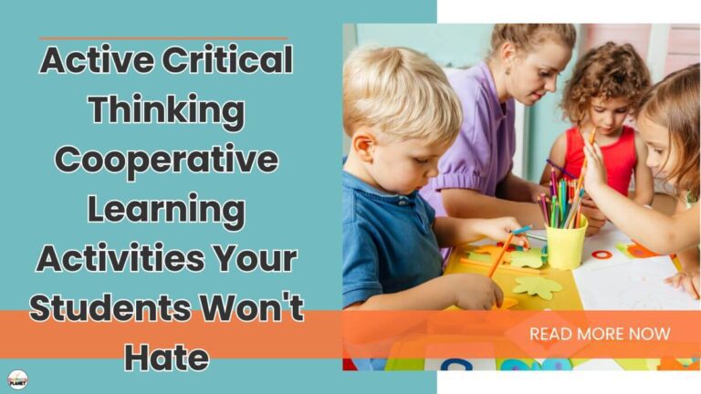 Active Critical Thinking Cooperative Learning Activities
