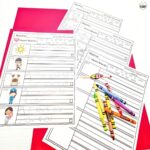 Daily Phonics Encoding Sentence Writing Practice Worksheets - Short ...