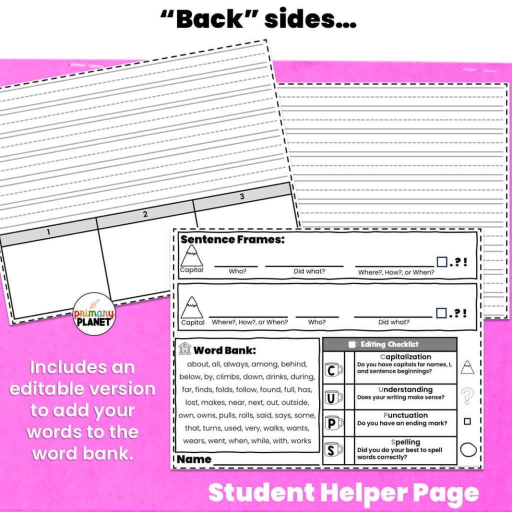 Sentence Building Worksheets for Long Vowel Teams - Silly Sentences ...