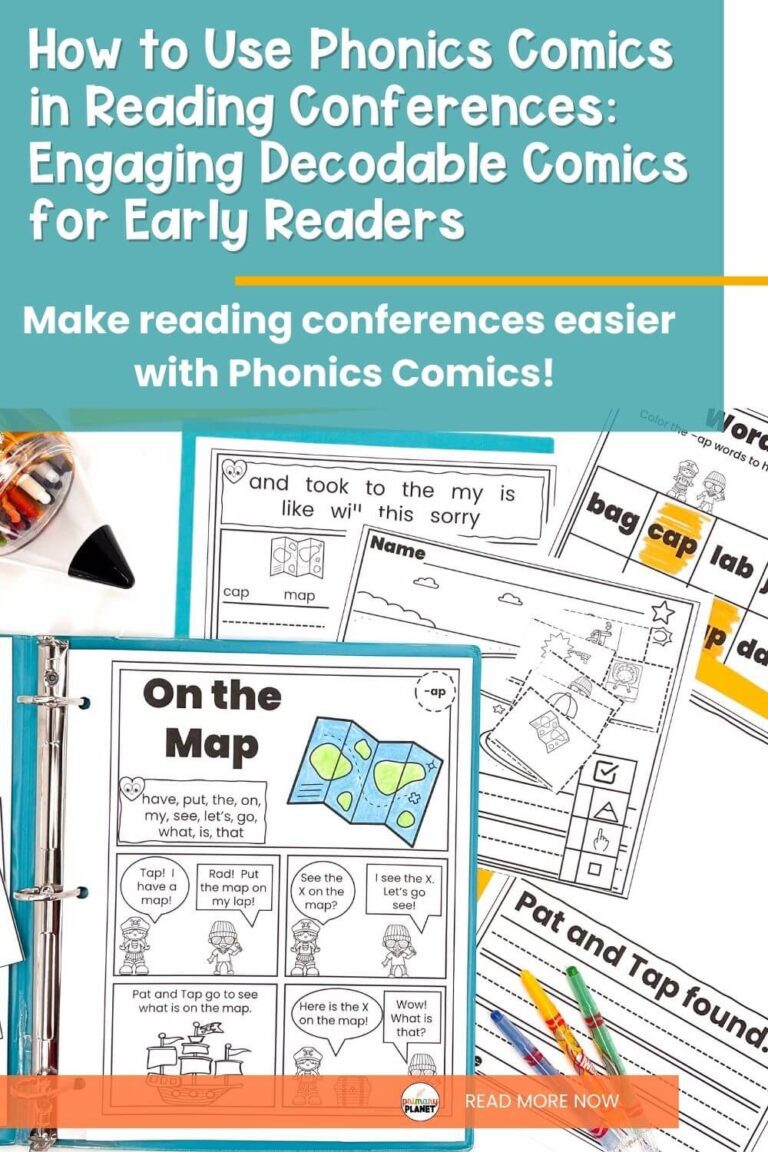 How to Use Phonics Comics in Reading Conferences: Engaging Decodable ...