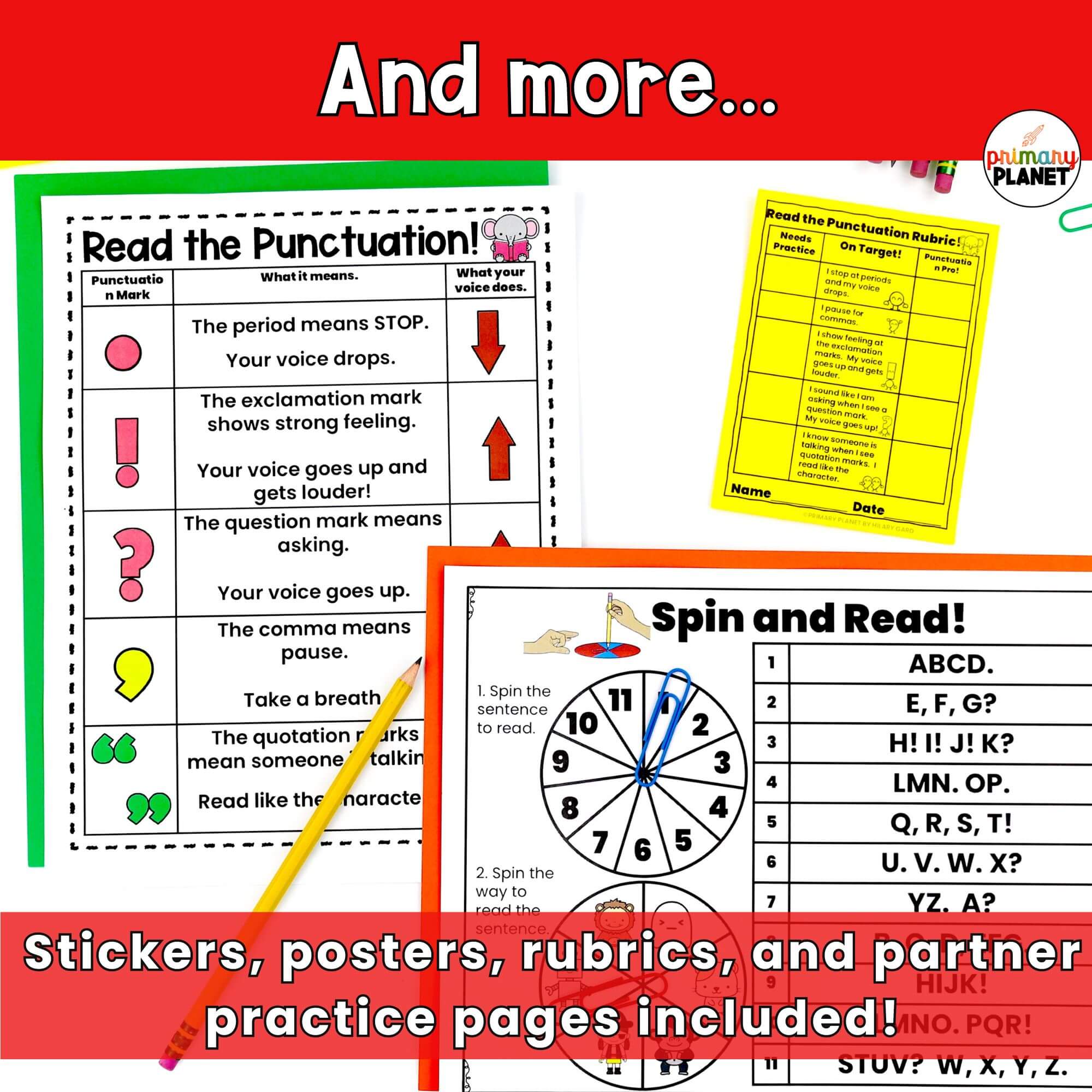 Reading Fluency Activities - Read the Punctuation - Reading with Expression Teacher Slides ...