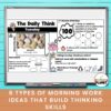 Morning Work Ideas That Build Real Thinking Skills (Not Just Busy Work ...