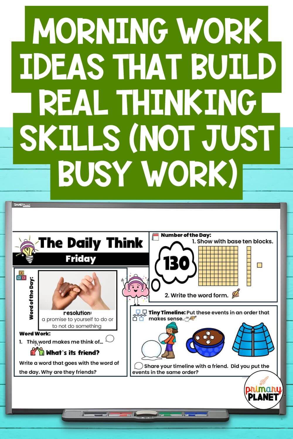 Morning Work Ideas That Build Real Thinking Skills (Not Just Busy Work ...